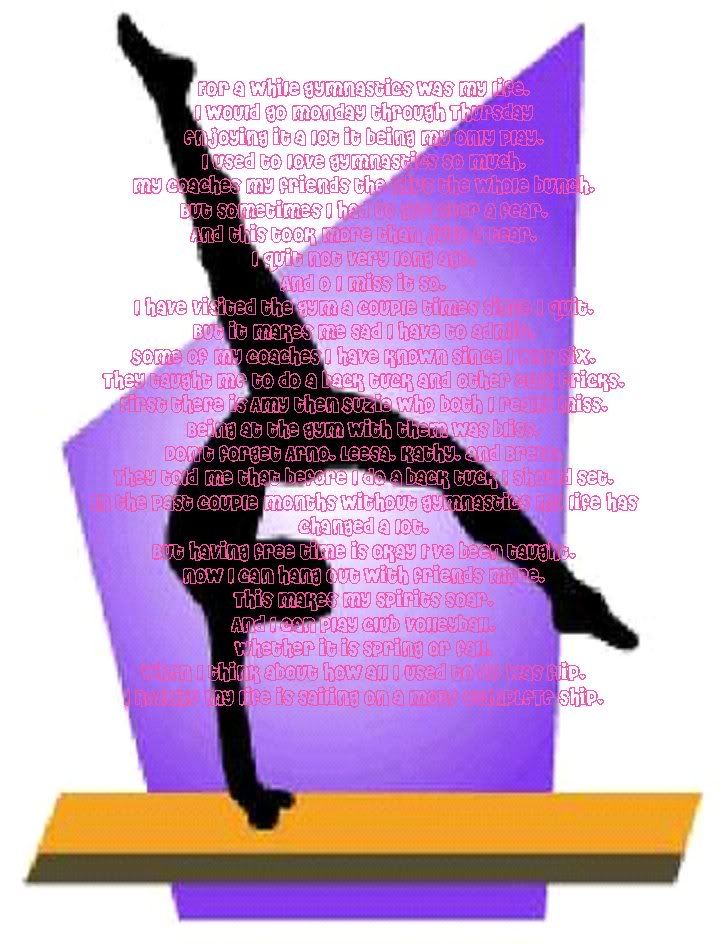 Gymnast Poem Photo By Peaceluvari Photobucket