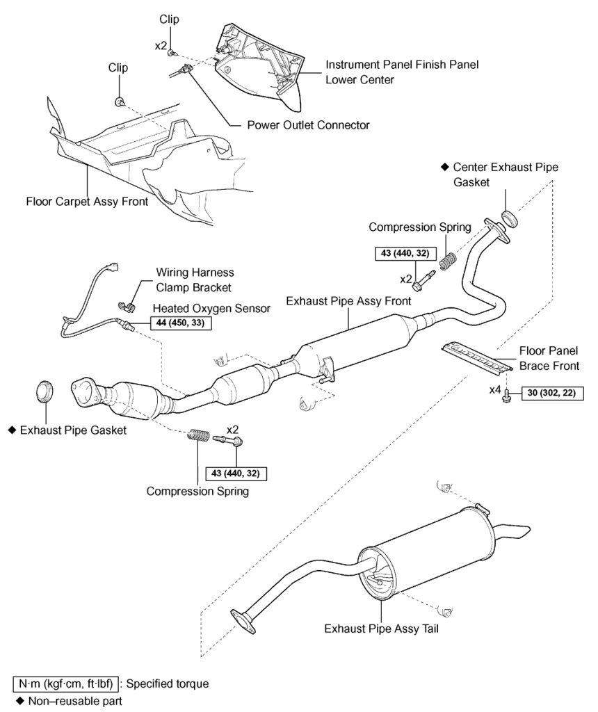 Prius Exhaust System Diagram at Rita Magno blog